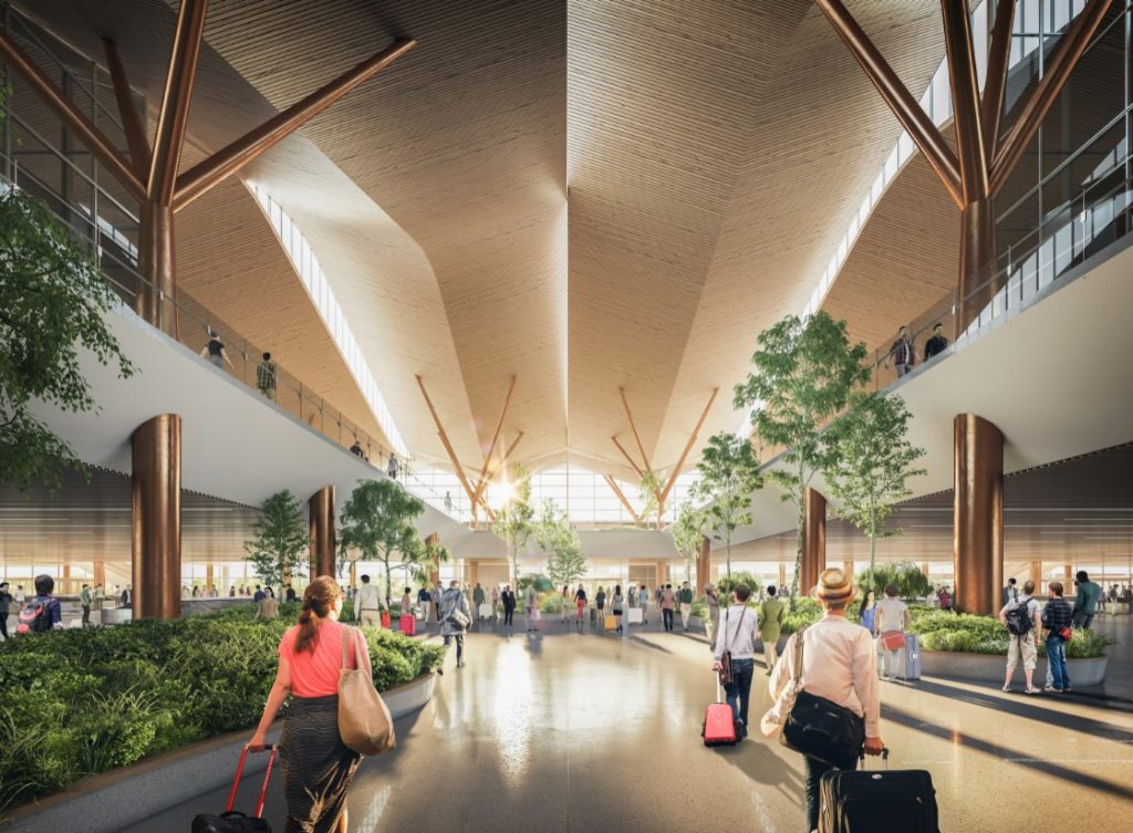 Pittsburgh International Airport bases new terminal design on nature ...
