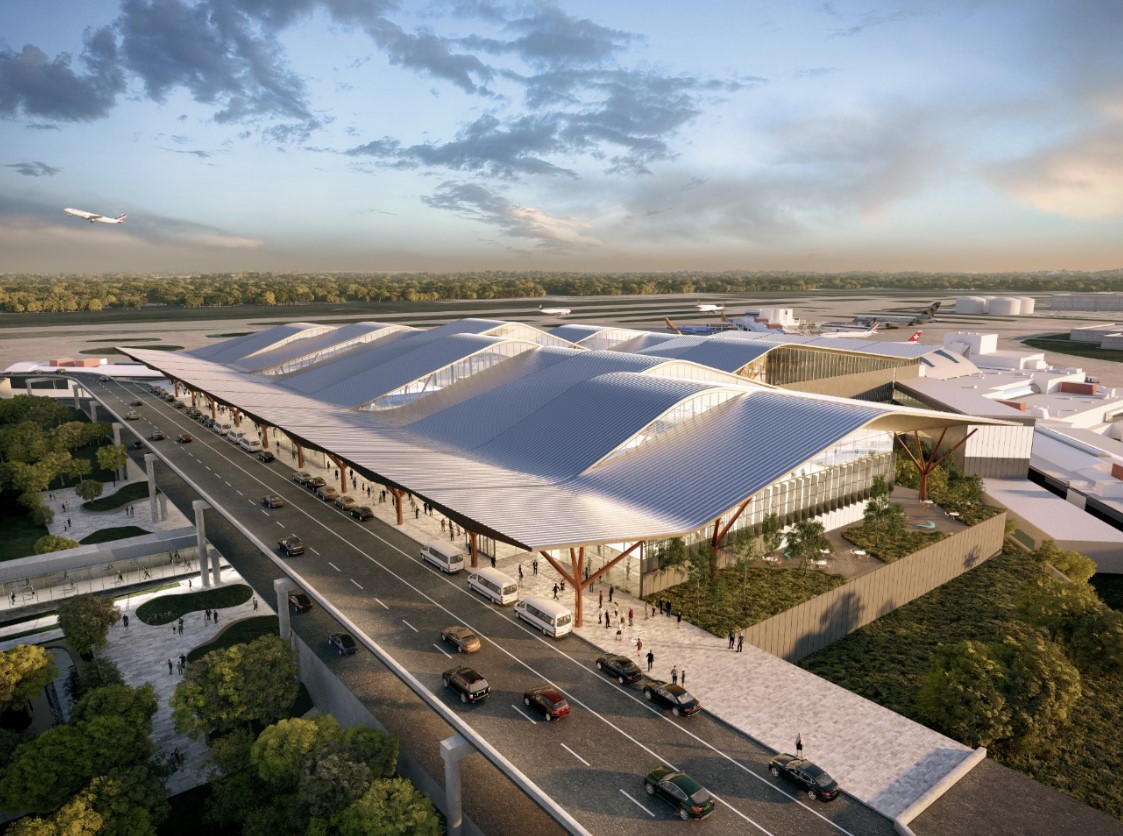 Pittsburgh International Airport bases new terminal design on nature ...