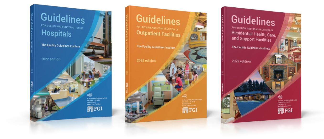 FGI 2022 guidelines for design and construction for healthcare facilities