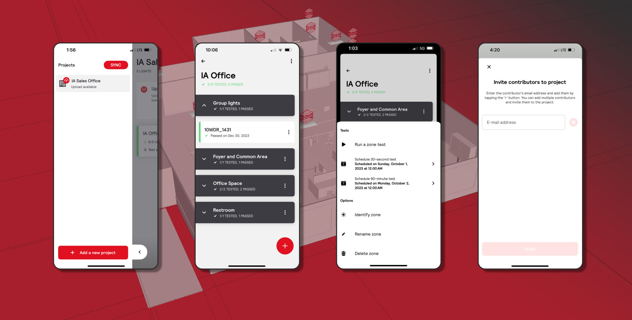 Monitor emergency lighting systems with FirstLink tech, apps